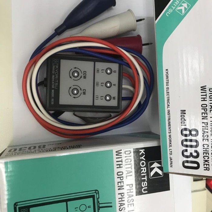 Jual Kyoritsu 8030 Phase Indicator Harga Murah - AlatUkur.Net