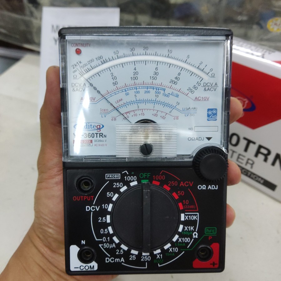 Jual Aditeg YX-360TRN Analog Multimeter Harga Murah - AlatUkur.Net