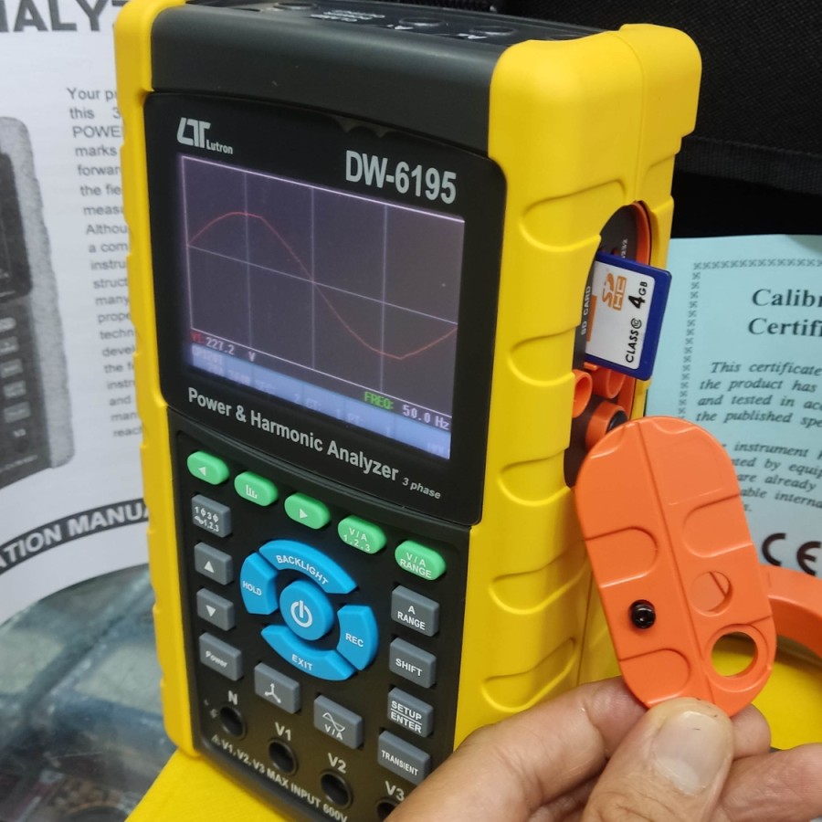 Jual Lutron DW-6195 3 Phase Power Analyzer w/ Harmonic Measurement ...