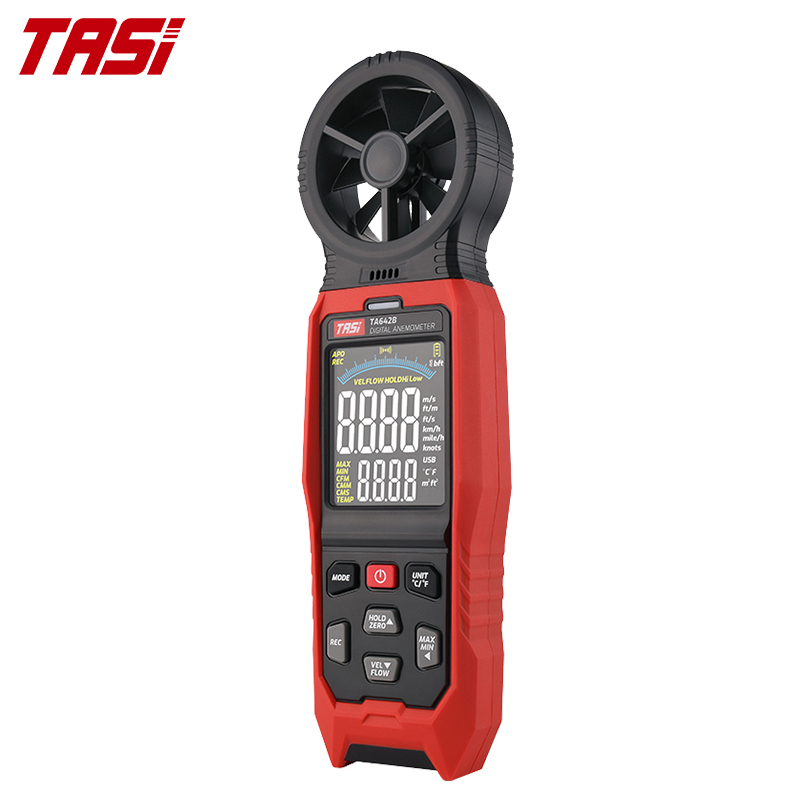 Jual TASI TA642B Anemometer Data Logger Harga Murah - AlatUkur.Net
