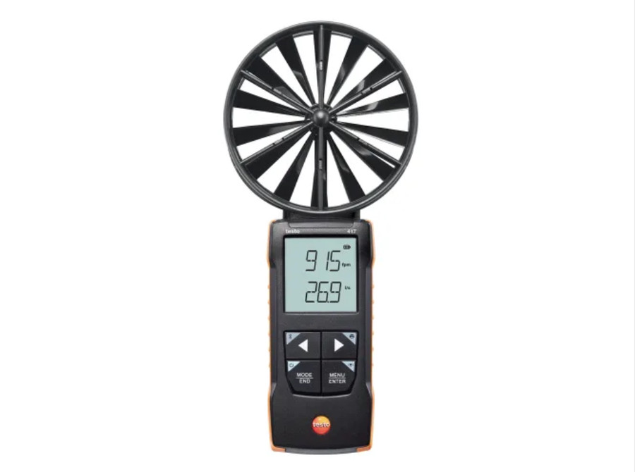 Jual Testo 417 Vane Anemometer With Soft Case Harga Murah - AlatUkur.Net