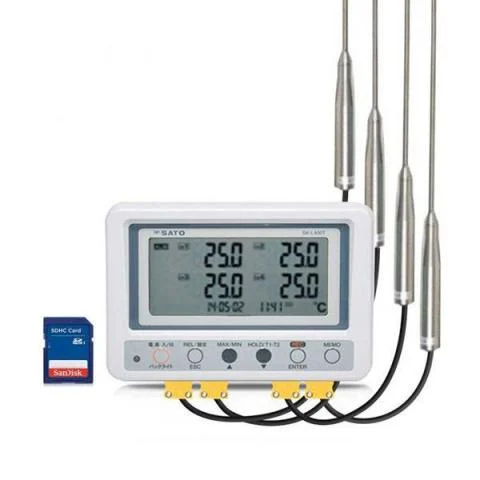 Jual SATO SK-L400T 4-Channel Temperature Recorder Harga Murah ...